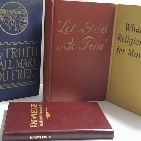 Watchtower Jehovah's Witnesses BOOKS | Media | Watchtower Let God Be ...